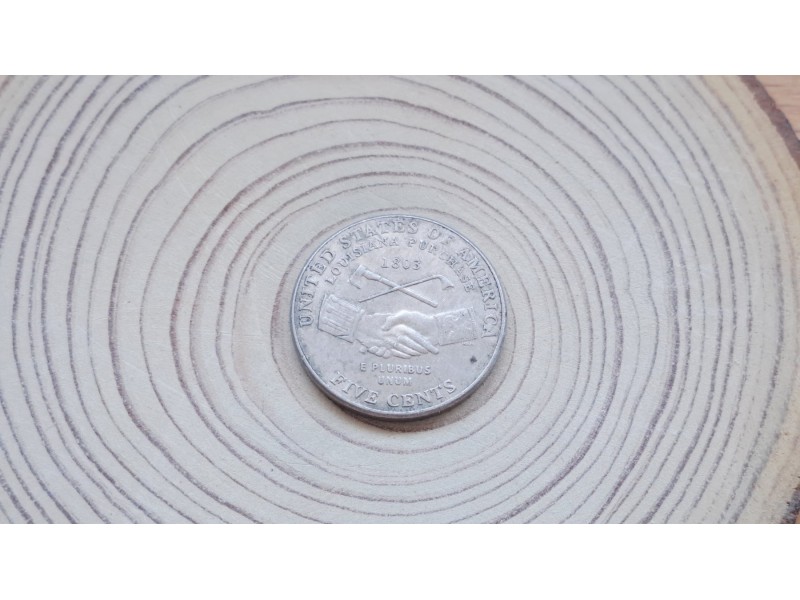 USA FIVE CENTS 2004 GODINA JUBILARAC