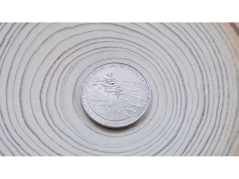 USA FIVE CENTS 2005 GODINA JUBILARAC