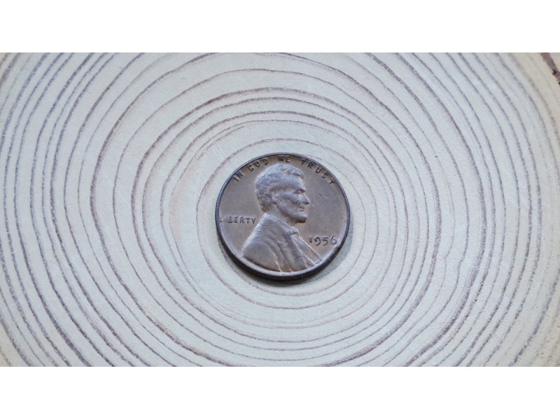 USA ONE CENT 1956 GODINA