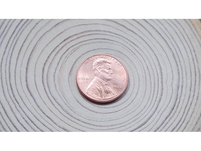 USA ONE CENT 2020 GODINA
