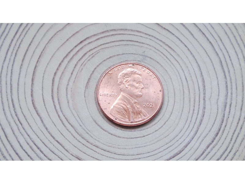USA ONE CENT 2021 GODINA