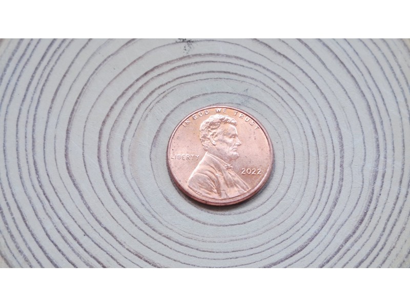 USA ONE CENT 2022 GODINA