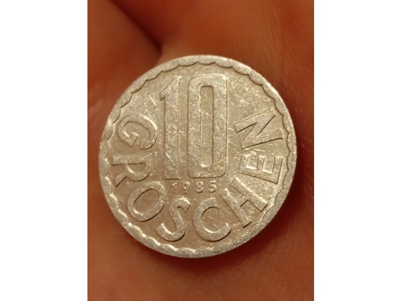 10 groschen 1985g.