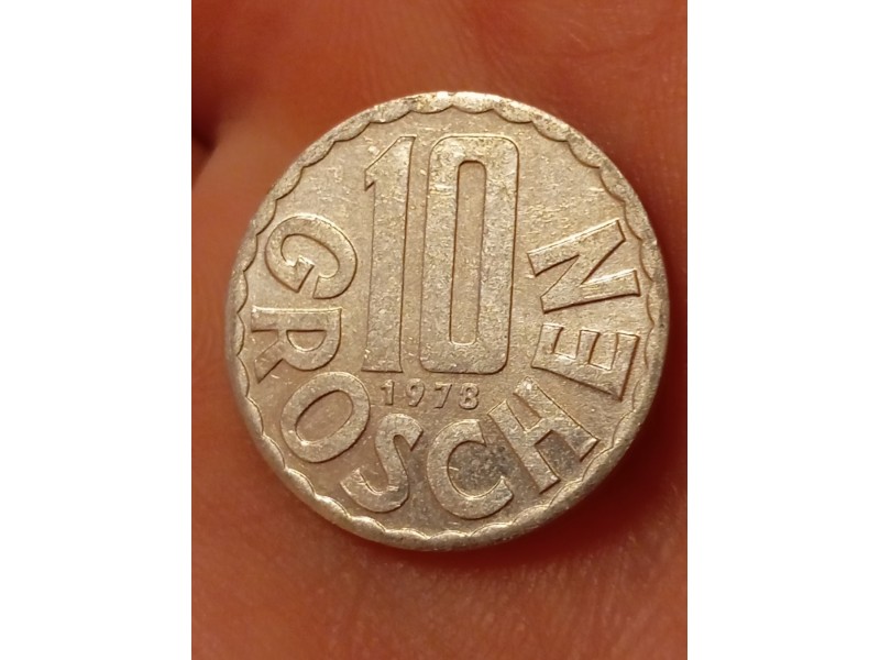 10 groschen 1978g.