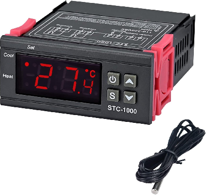 STC-1000 LED Digital Thermostat/Controller/Thermoregulator, 12V