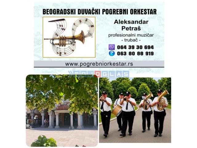Zvanični pogrebni orkestar muzika za sahrane Beograd trubač
