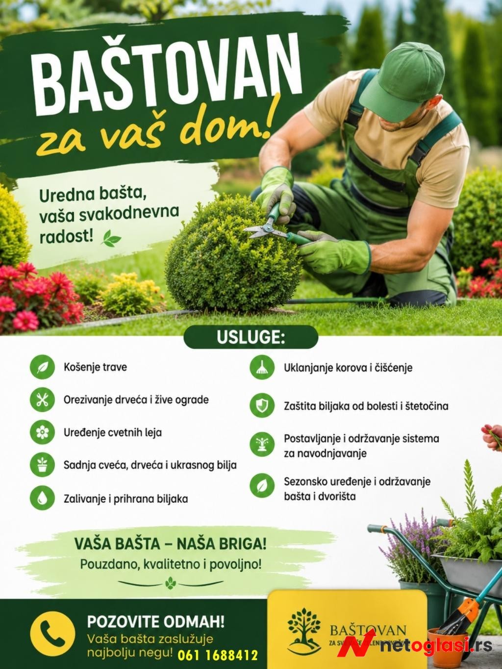 Bastovan za Vas dom