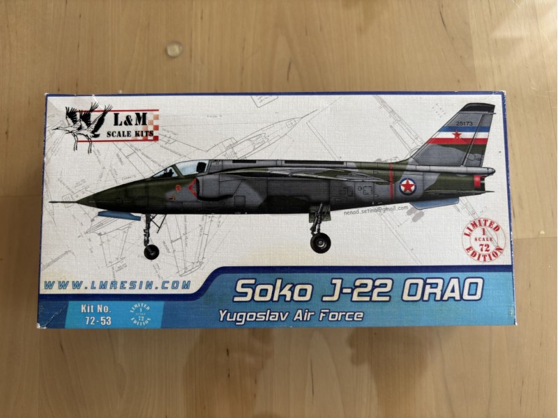 L&M Soko J-22 Orao 1:72