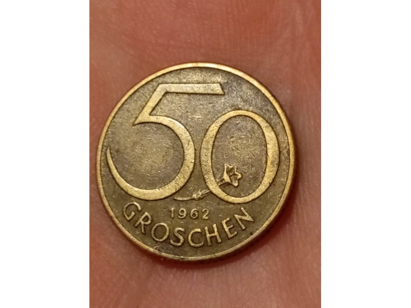 50 groschen 1962g.