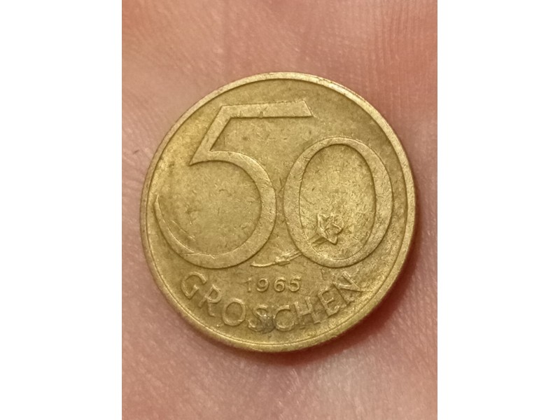 50 groschen 1965g.