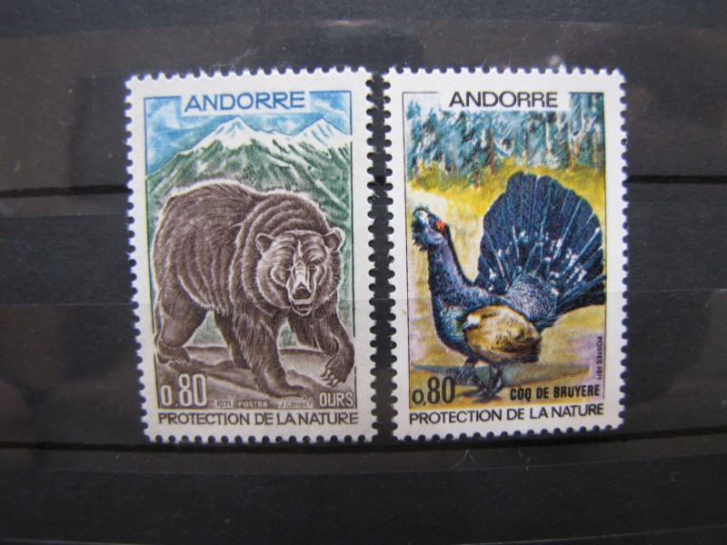1971 Andorra mi 230-231**