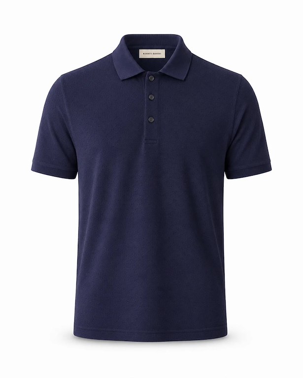 Blue Marine Rombo Muška Polo Majica teget boje