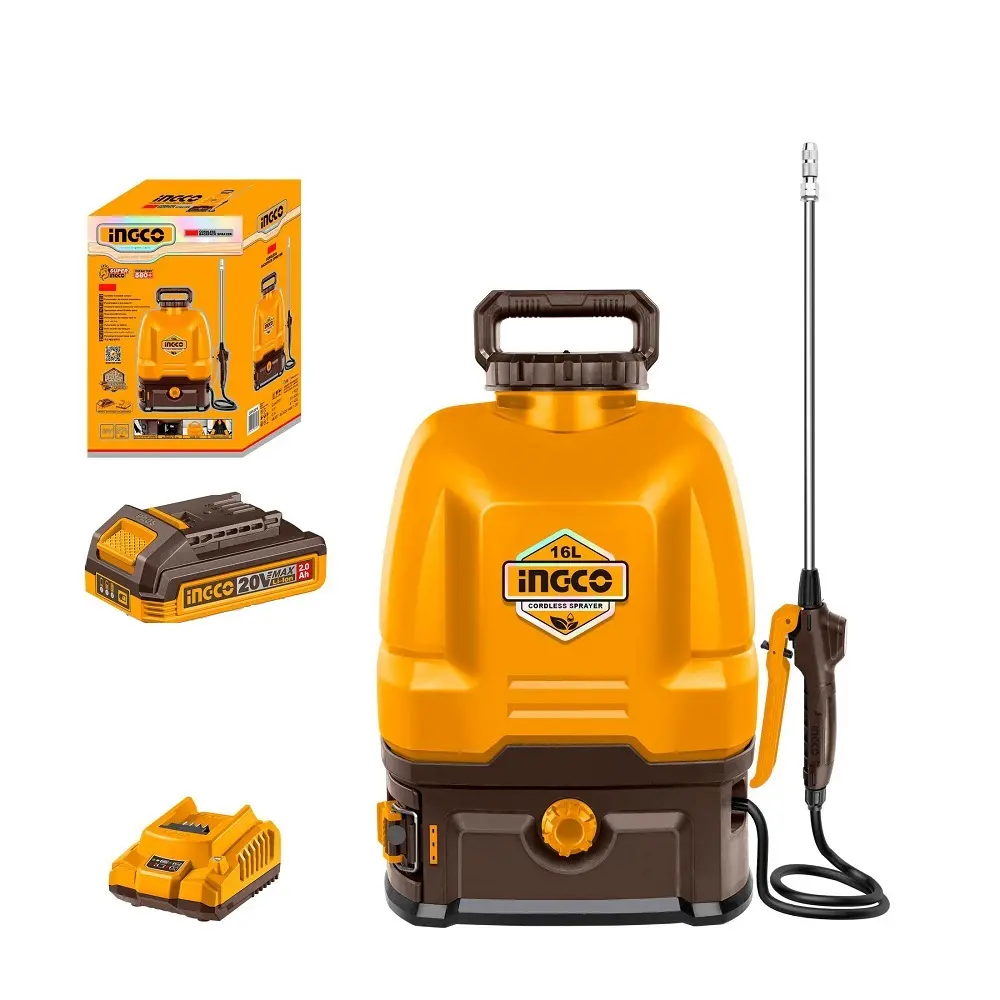 Ingco Aku prskalica CSPLI20162 SUPER, 20V, 16l, 5bara