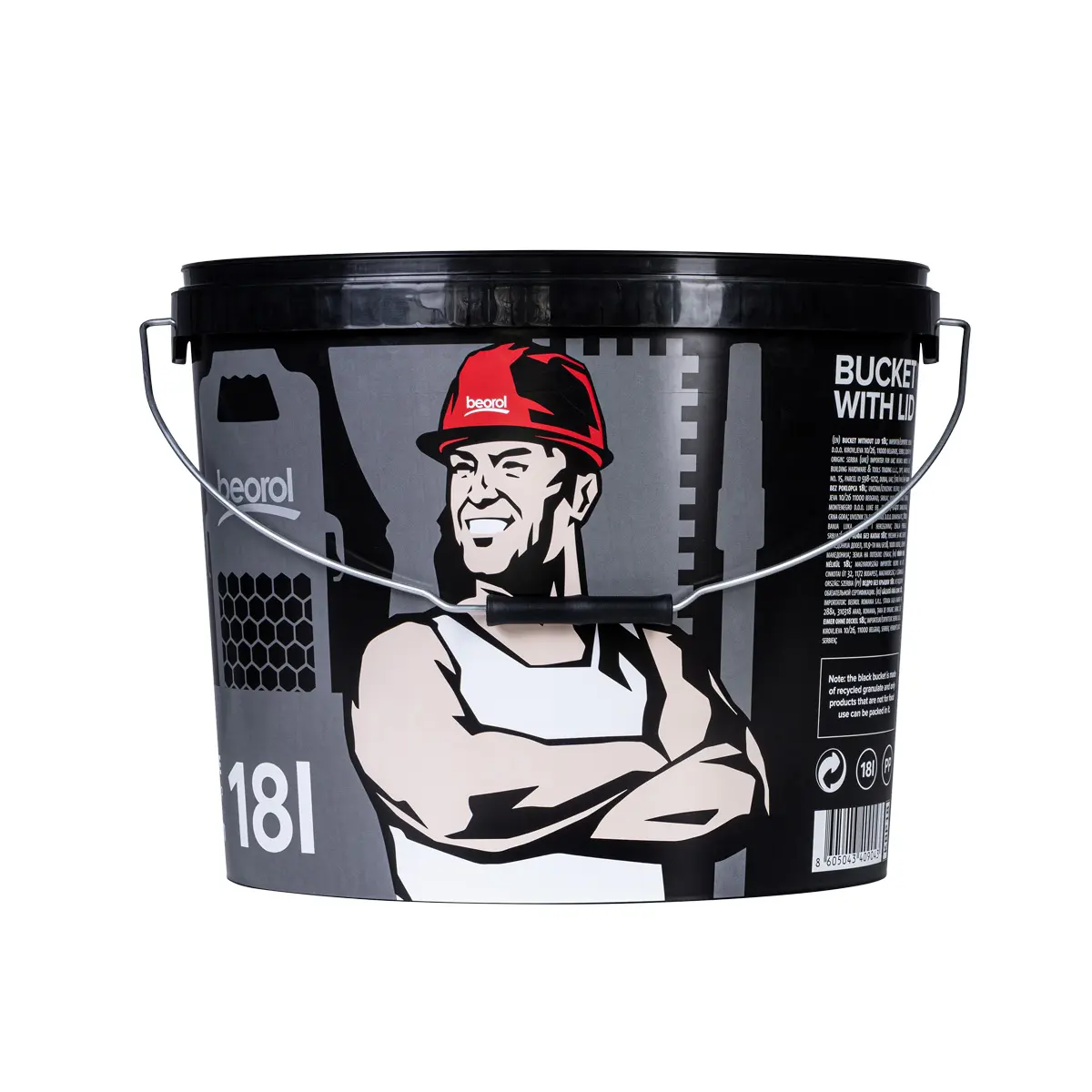 BEOROL Kanta bez poklopca 18l