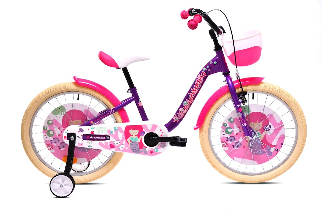 BICIKL ADRIA FANTASY 20"HT ljubičasto-belo