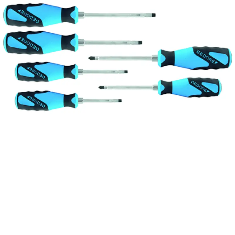 Gedore Set ojačanih odvijača sa metalnom kapom SK 2154 PH-06, 6 komada