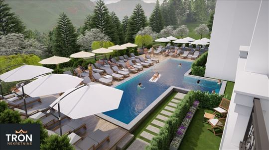 Jednosoban stan u kompleksu sa bazenom 31,48m2