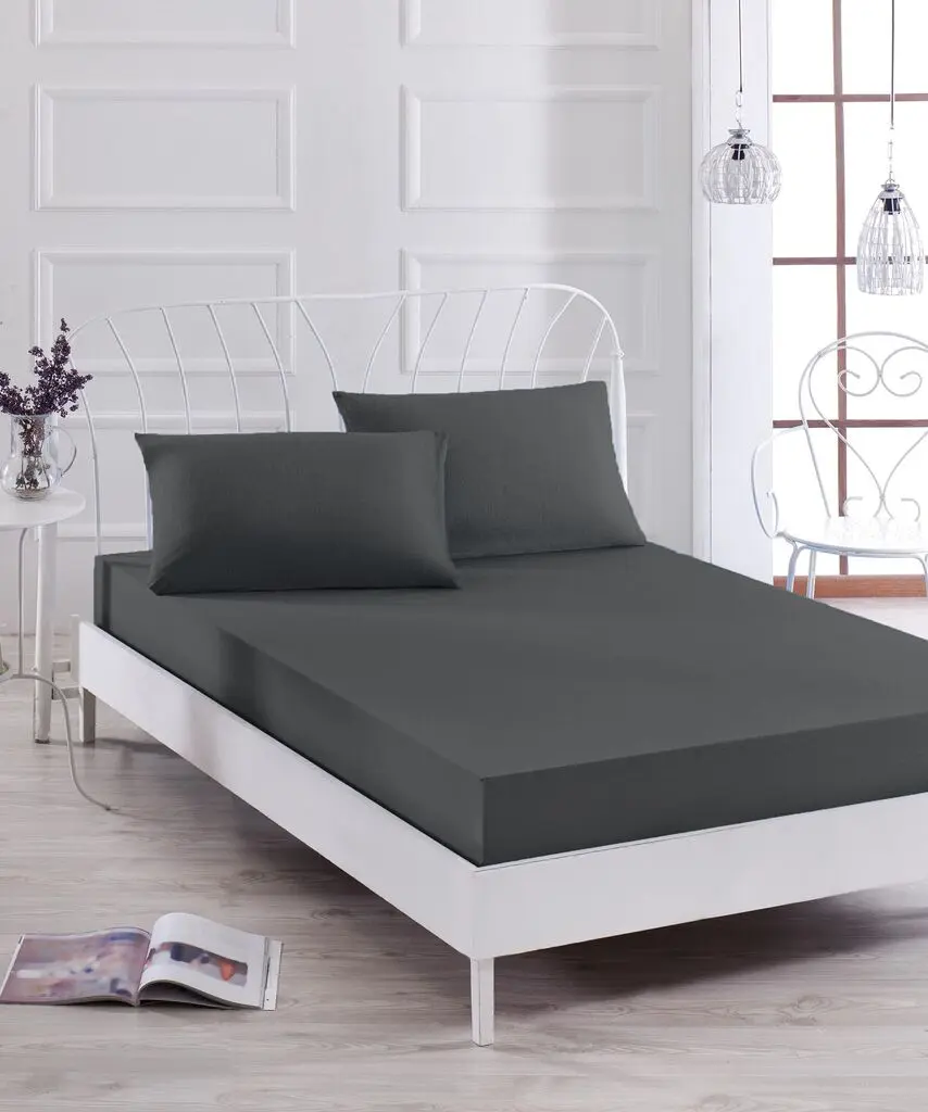 L'essentiel Maison Komplet posteljine Duzboya, 100x220 cm, Sivi