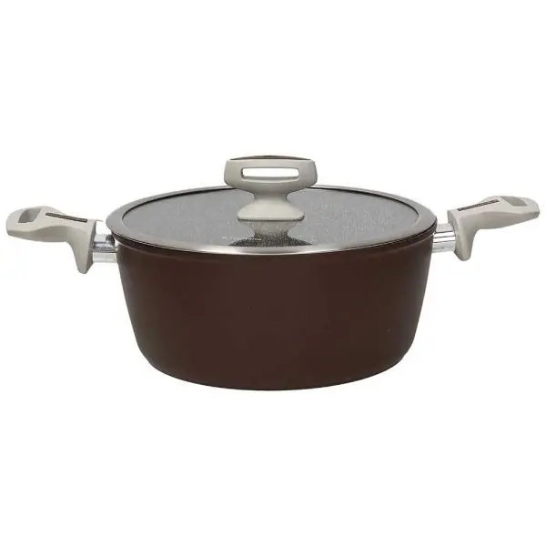 Tognana Šerpa sa poklopcem 24 cm, Braon