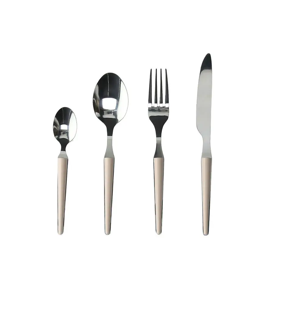 Tognana Set pribora za jelo, 24 komada, Krem