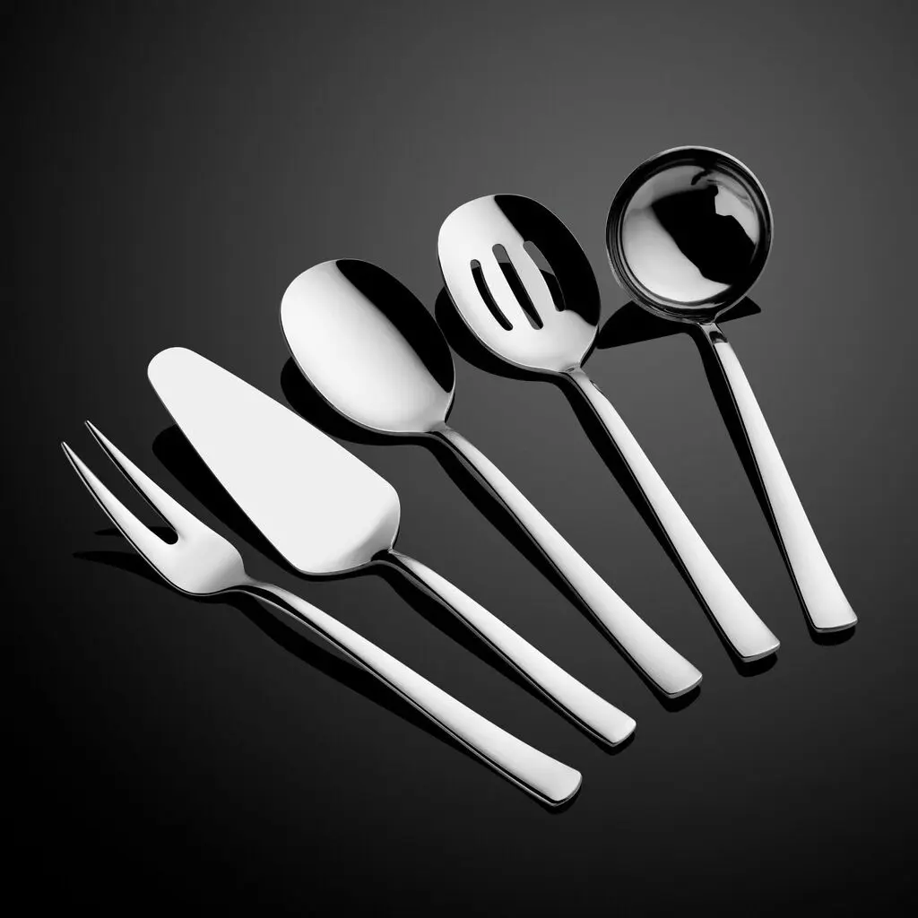 Hermia Servisni set, 5 komada, Srebrne boje