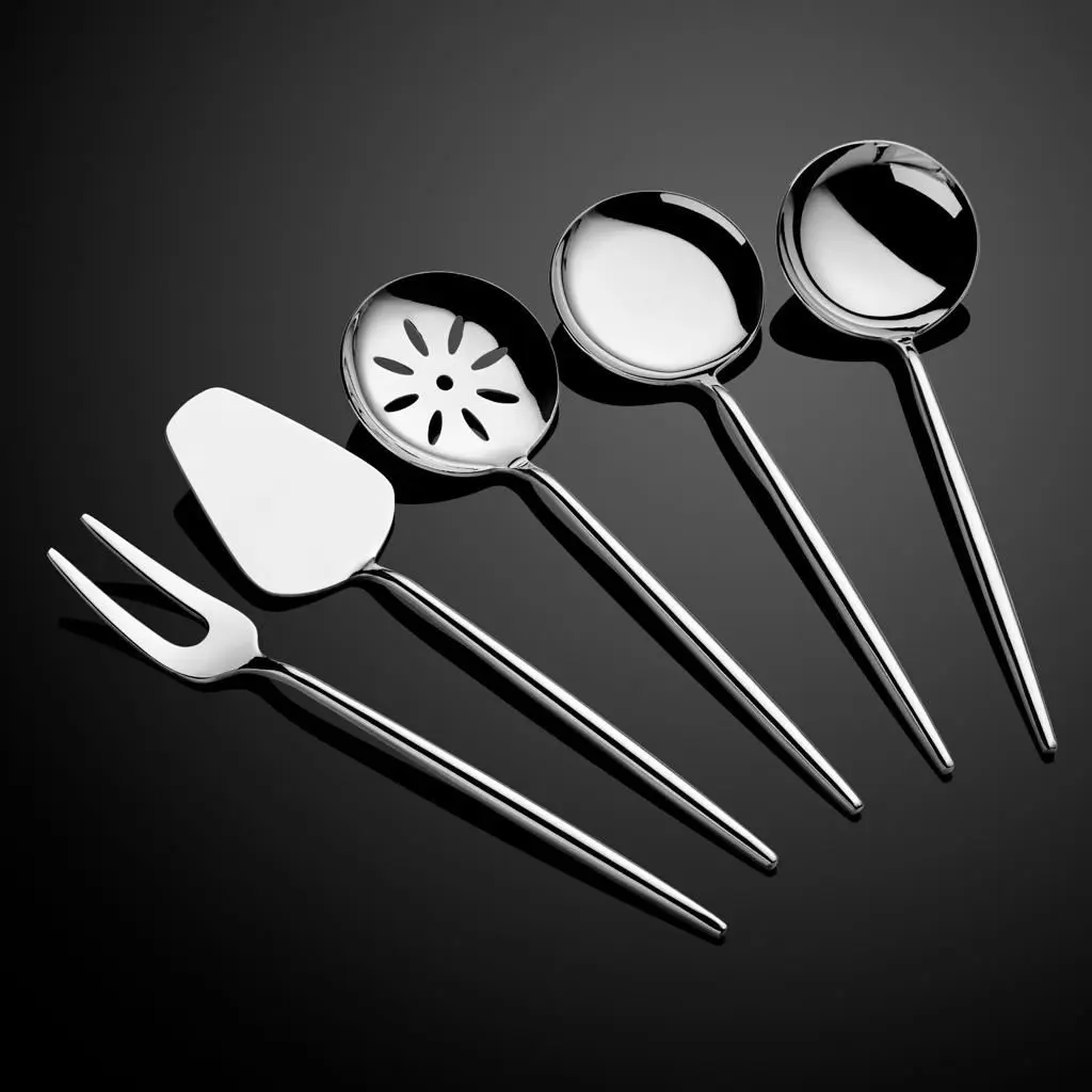Hermia Servisni set, 5 komada, Srebrne boje
