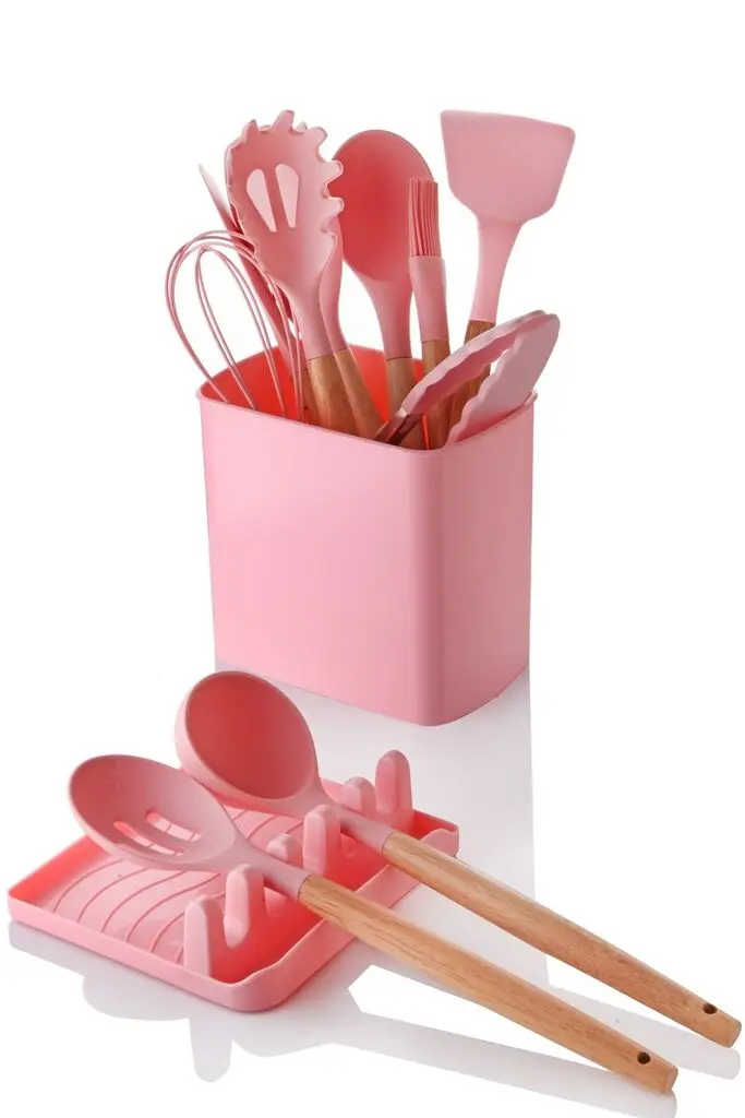 Hermia Set kašika, 13 komada, Roze