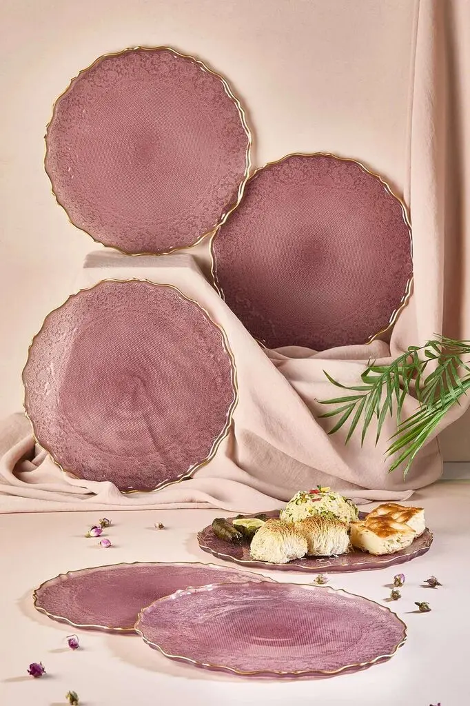 Hermia Set tanjira, 6 komada, Ljubičasti