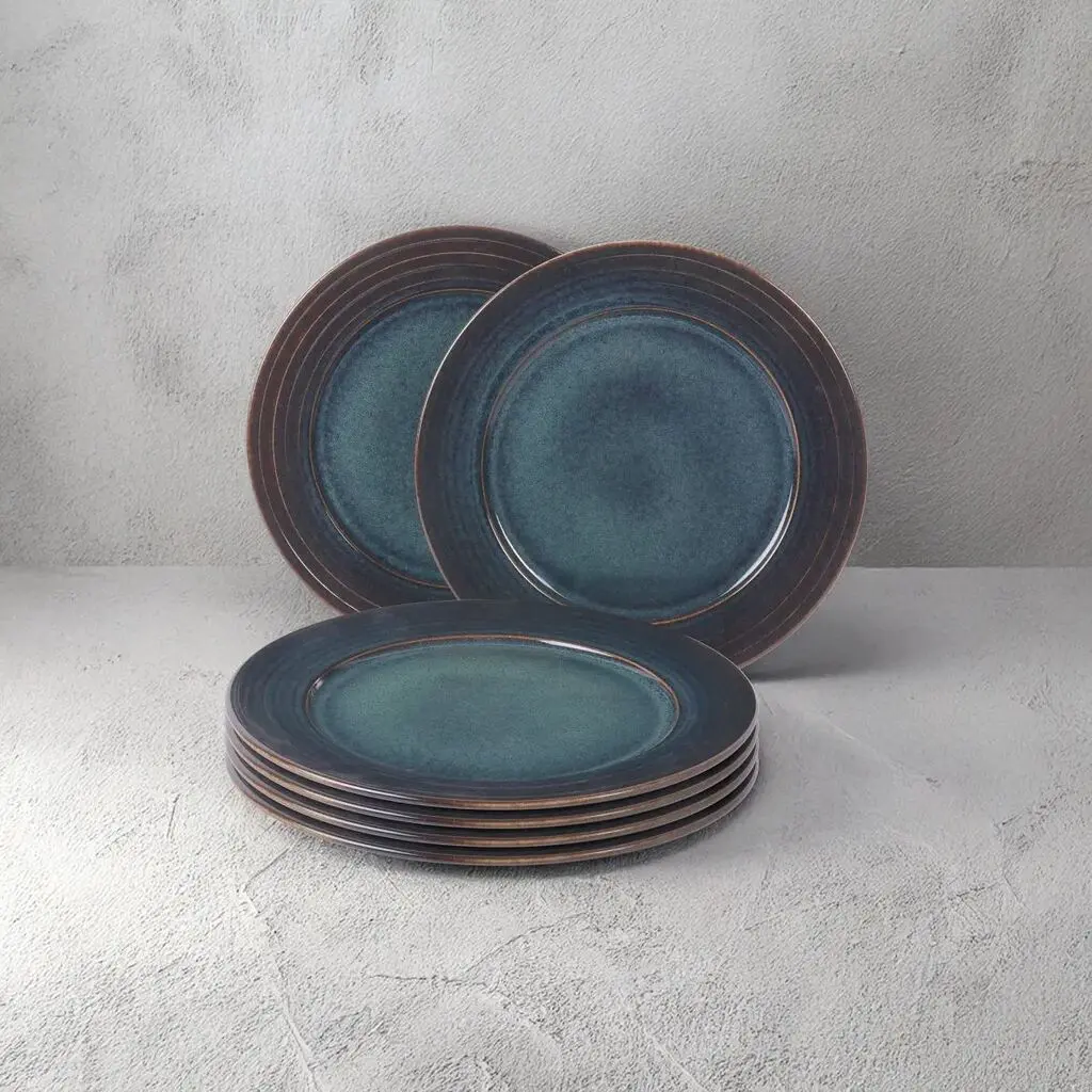 Hermia Set dezertnih tanjira, 6 komada, Šareni