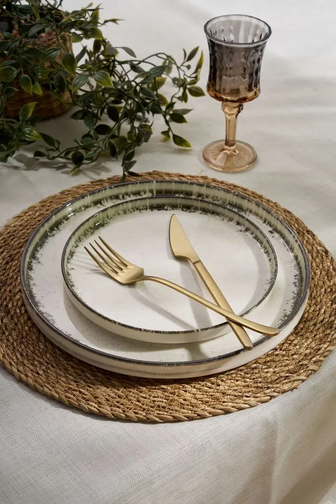 Hermia Servis za ručavanje, 24 komada, Beli