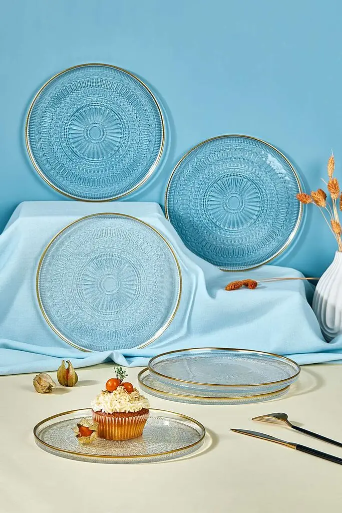 Hermia Set dezertnih tanjira, 6 komada, Providni