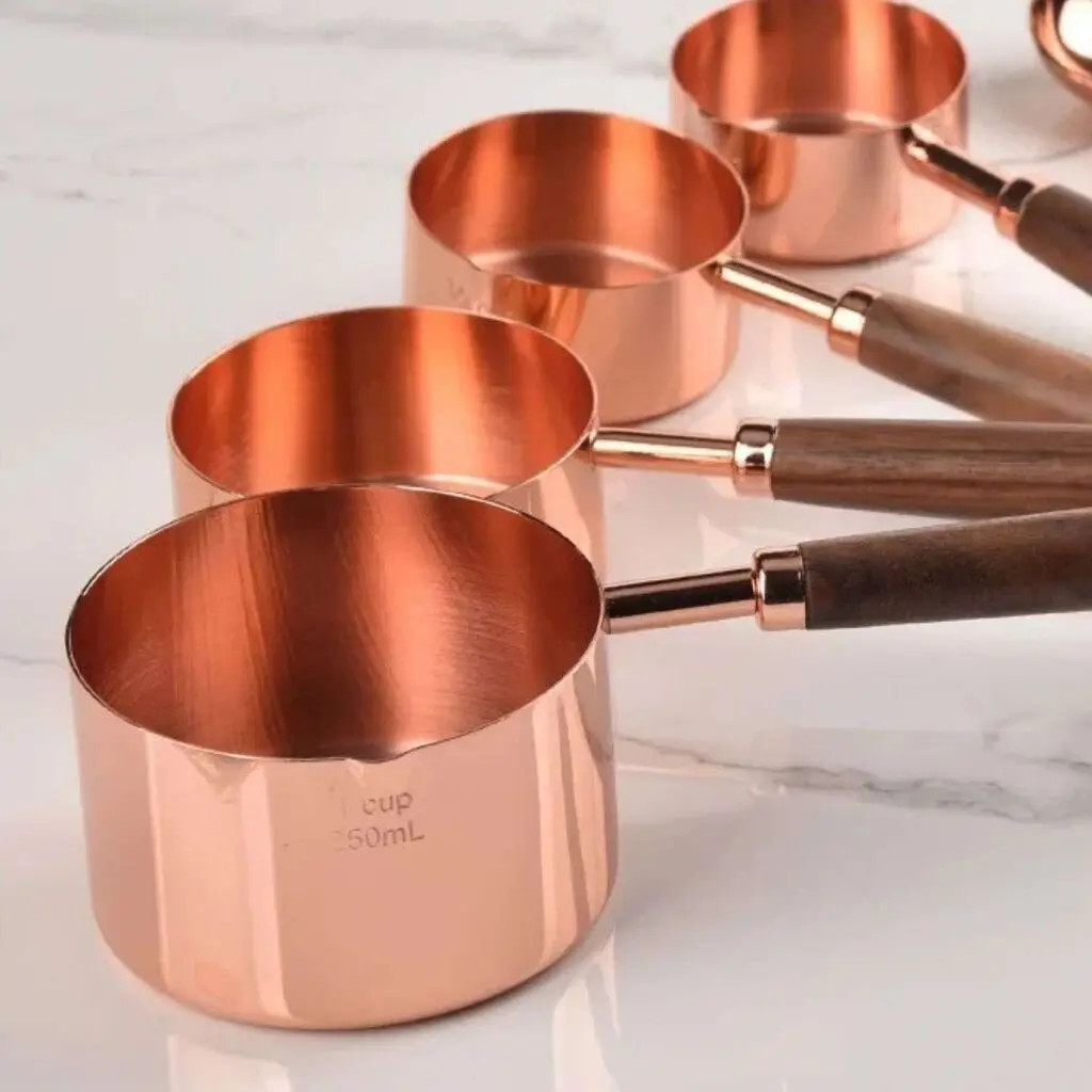 Hermia Set kašika za merenje, 4 komada, Smeđi