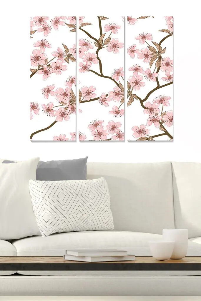 Wallity Slika MDF10303222, 70x50 cm, 3 dela