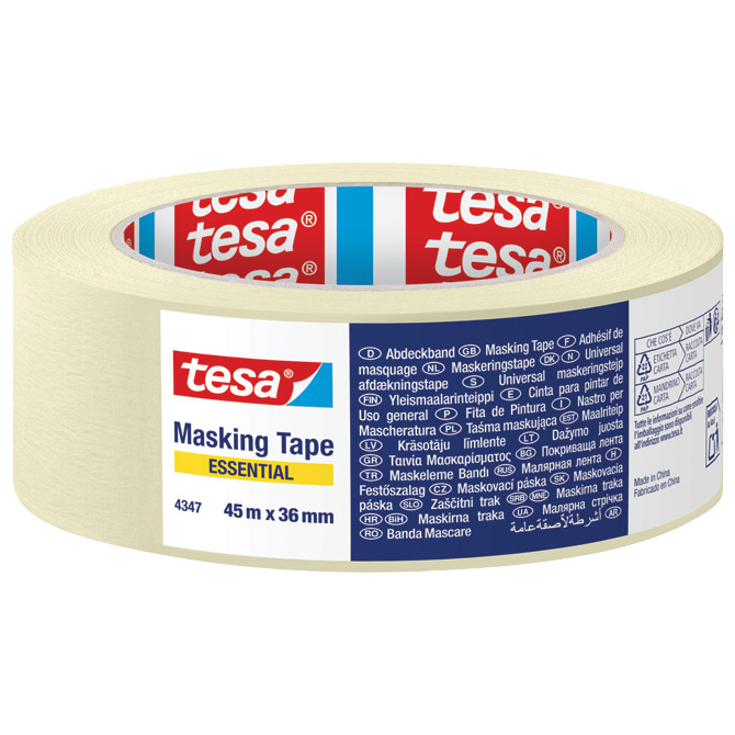 Traka lepljiva krep 36mm/45m ST Essential Tesa 04347-00008-00