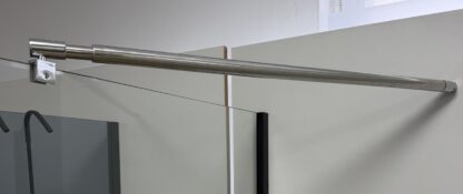 Držač fiksnog stakla podešavajući 80-120MM, okrugli/BAR80120RO