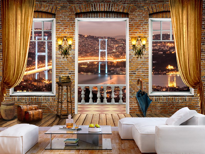 3D FOTO TAPETE 158