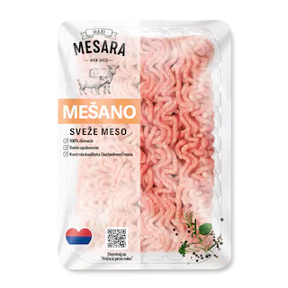 Usitnjeno mesano meso 250g, Svez.meso