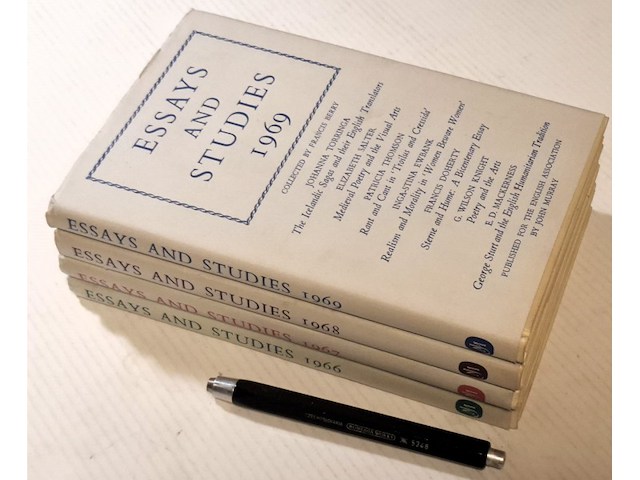 ESSAYS AND STUDIES 1-4