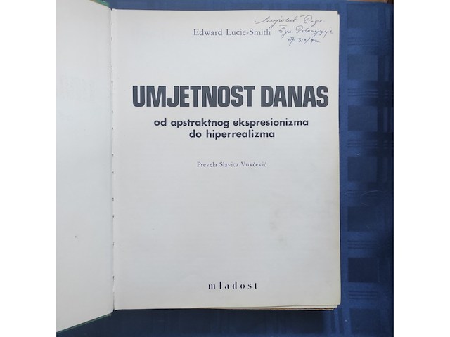 Umjetnost danas - Edward Lucie-Smith