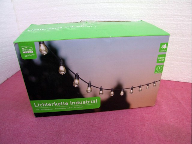 LED rasveta 14.5M na zici 20 sijalica za proslave NOVO!