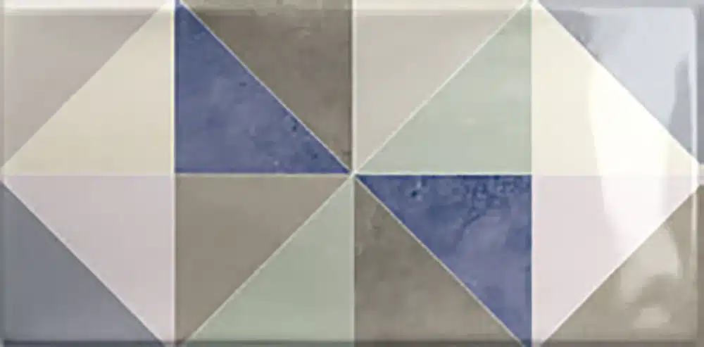 Ocean Decor Triangle Mix 7,5x15 GLOSS
