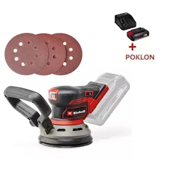 Einhell PROFESSIONAL akumulatorska ekscentrična brusilica TP-RS 18/32 Li BL 4462020 + POKLON Einhell starter kit Power X-Change 18V 2.5Ah 4512097