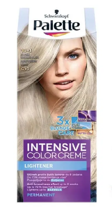 SCHWARZKOPF PALETTE ICC Boja za kosu C10 Artic Silver Blond