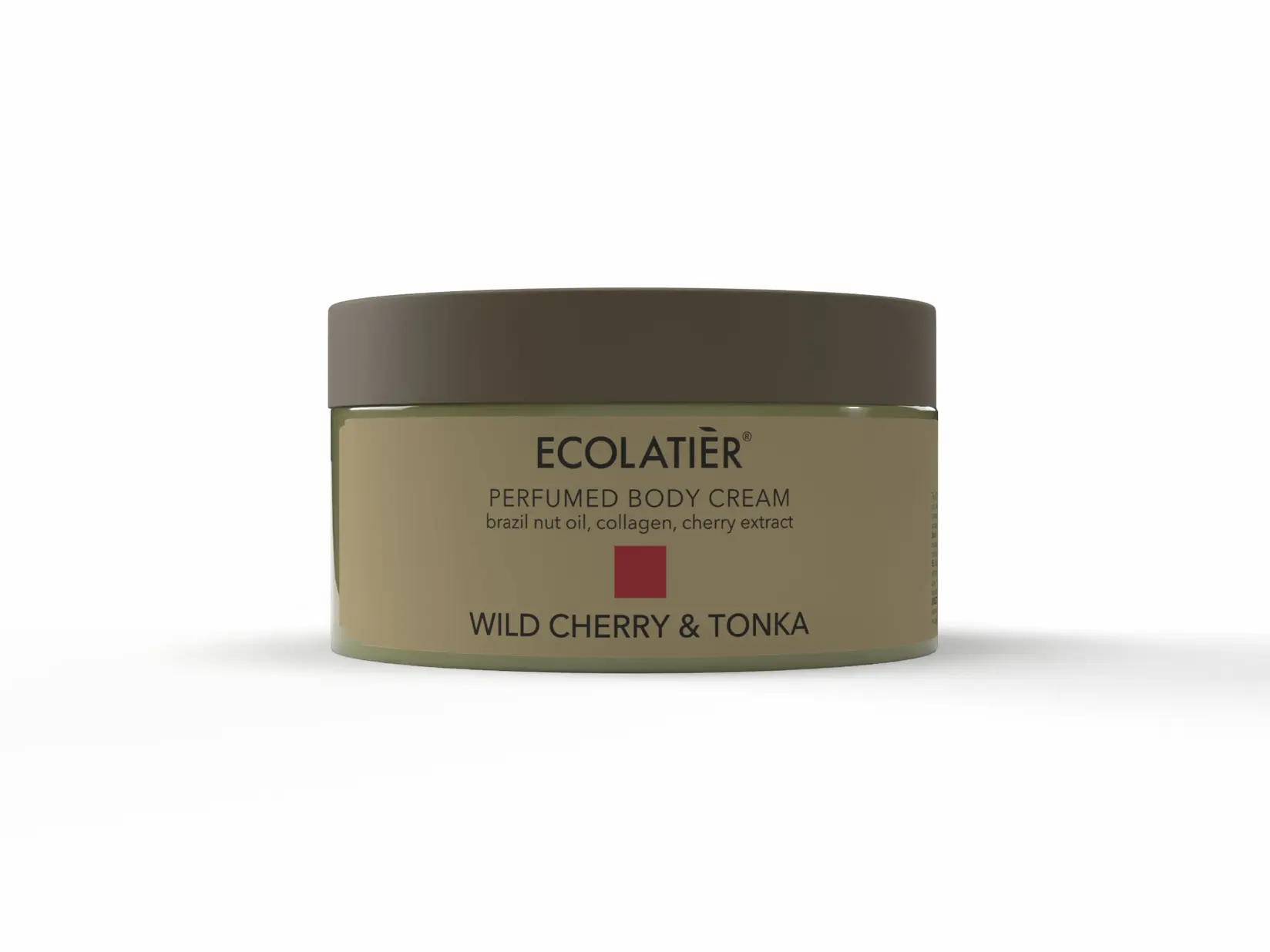 Ecolatier Parfimisana krema za telo WILD CHERRY & TONKA, 250ml