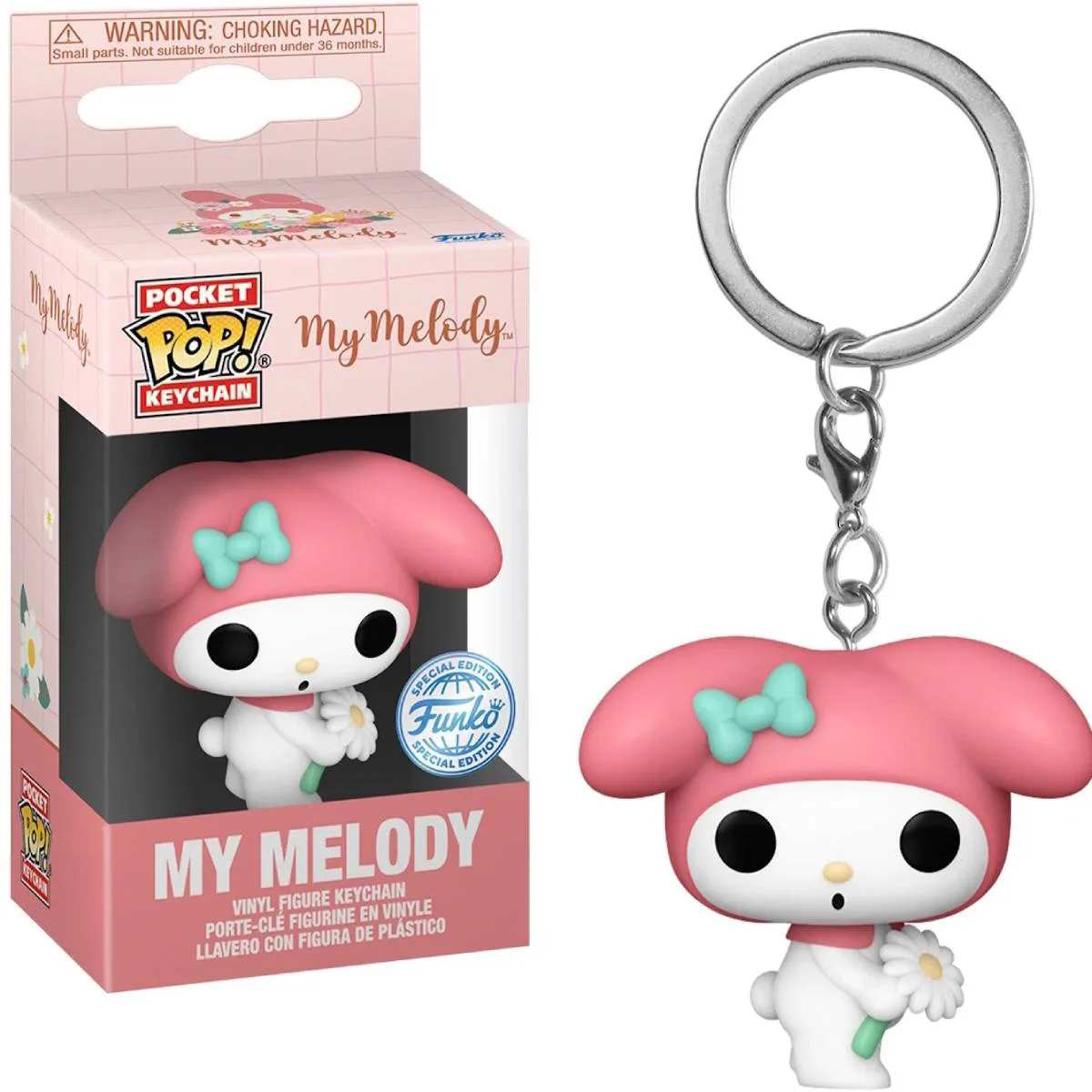 FUNKO POP! KEYCHAIN HELLO KITTY: MY MELODY