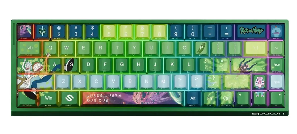 Tastatura RICK AND MORTY