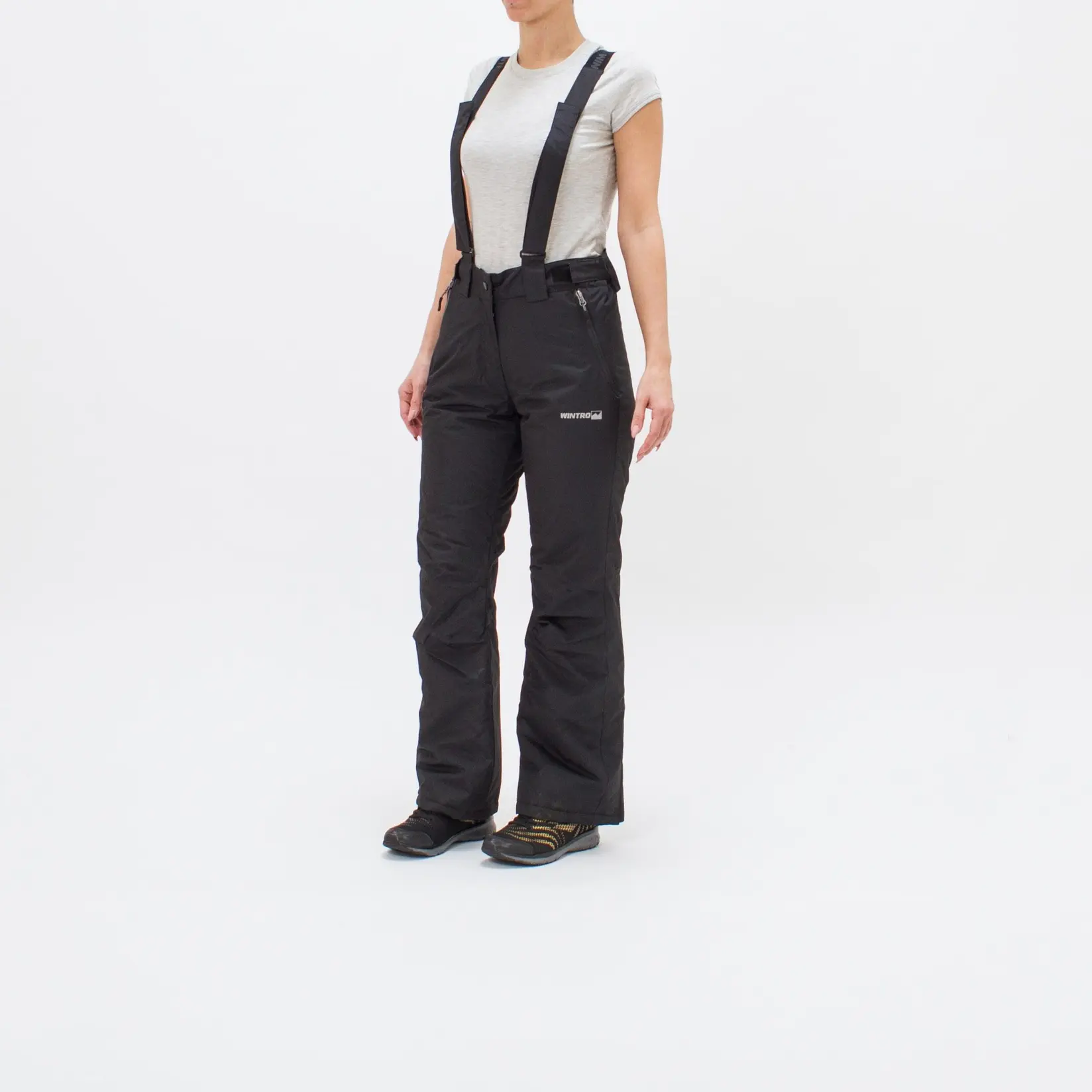 Wintro Ženske ski pantalone Nancy W, Crne