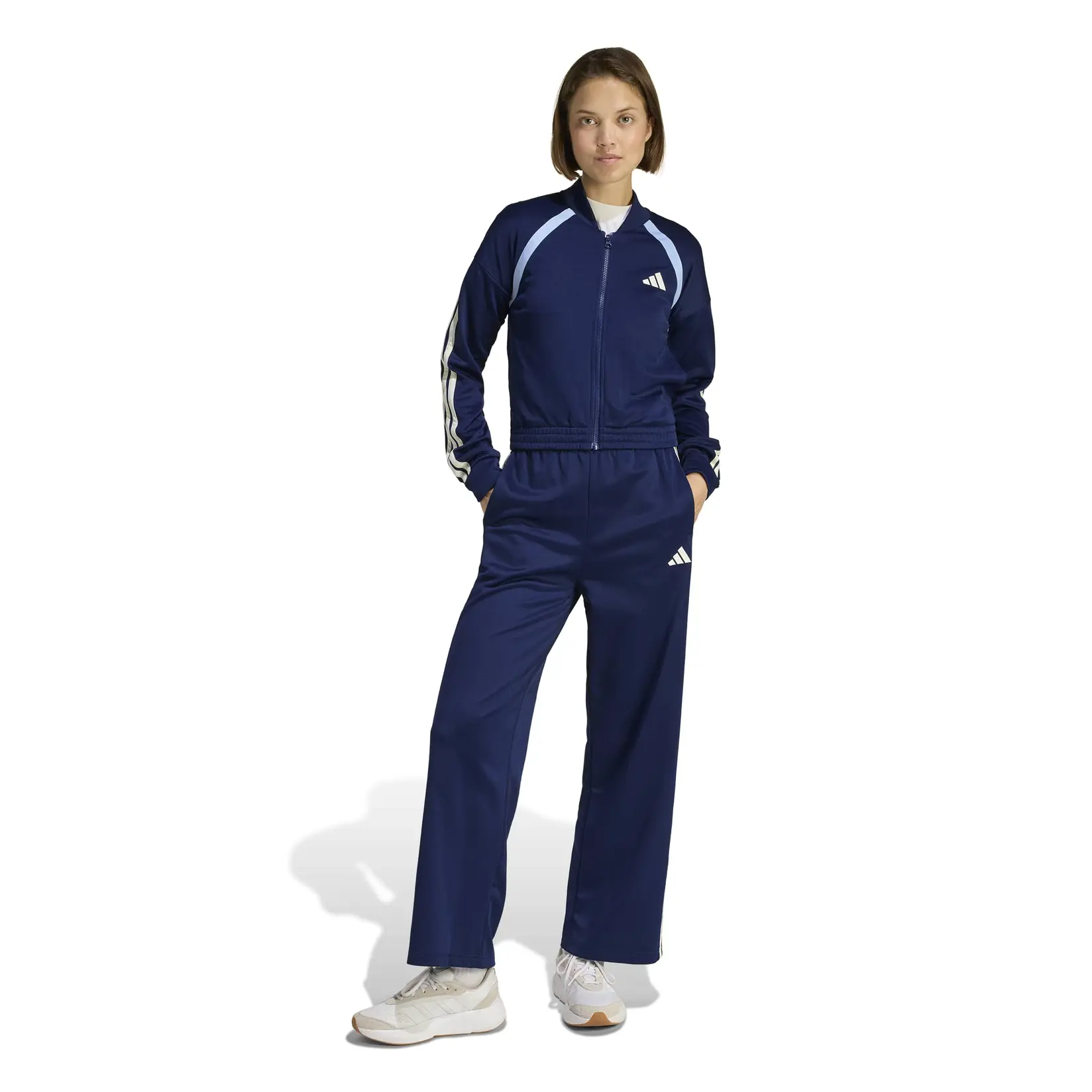Adidas Ženska komplet trenerka W Teamsport Ts KB8179, Tamnoplava