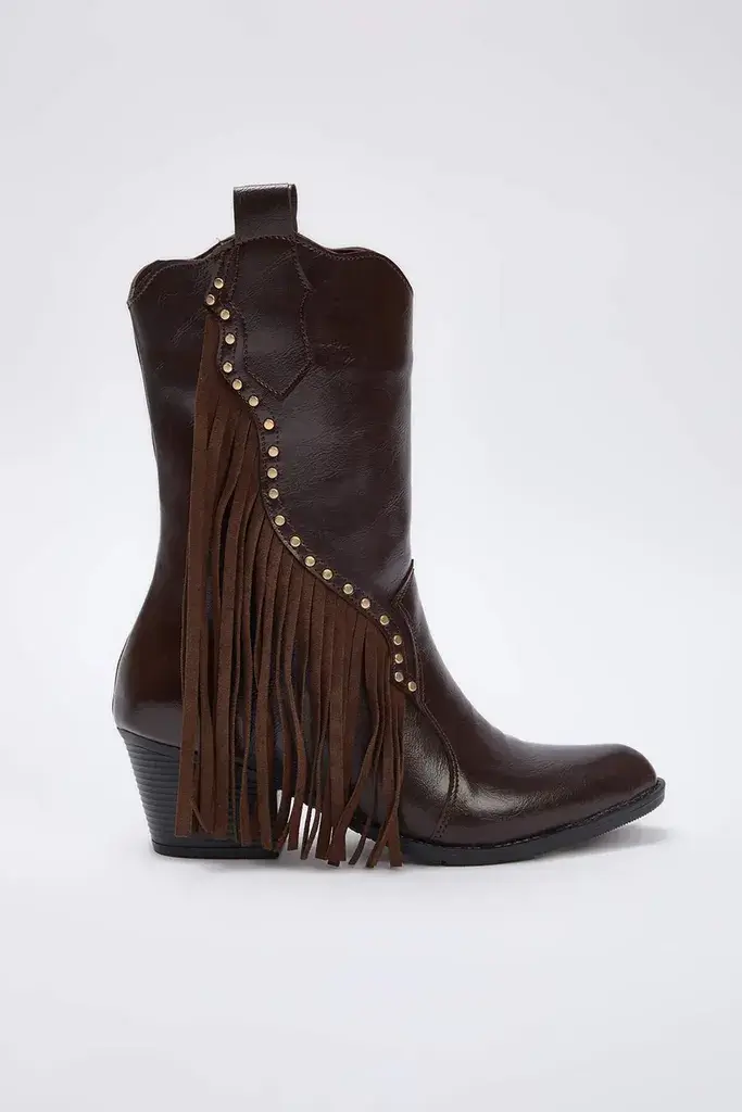 Trendyol Shoes Ženske čizme Takaw26Bo00104, Braon