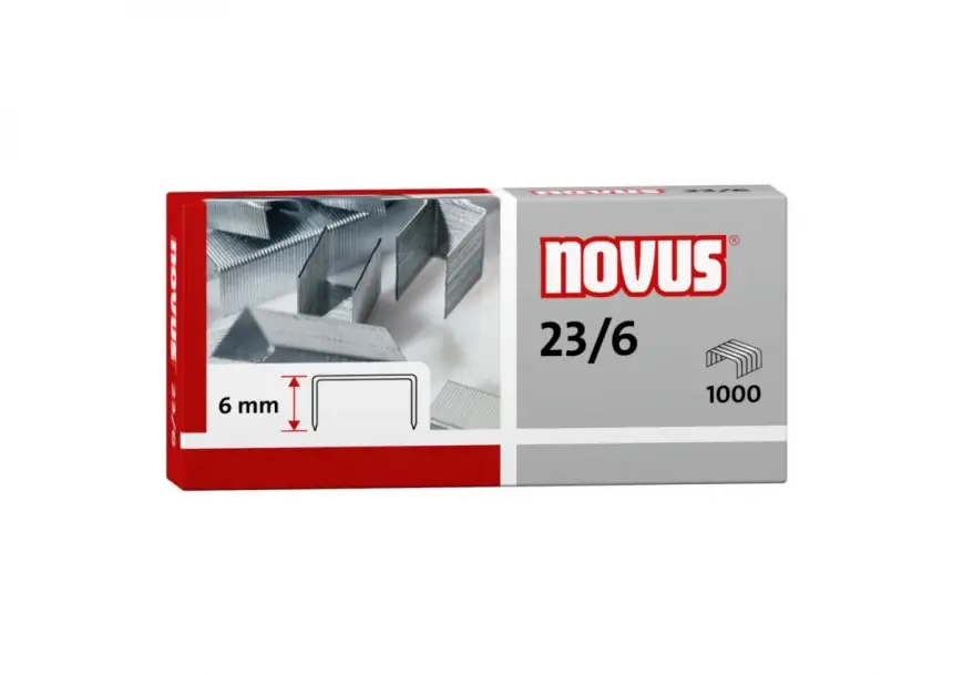 Klamerice Novus 23/6, 1/1000, 30 listova Novus  05KMN2306